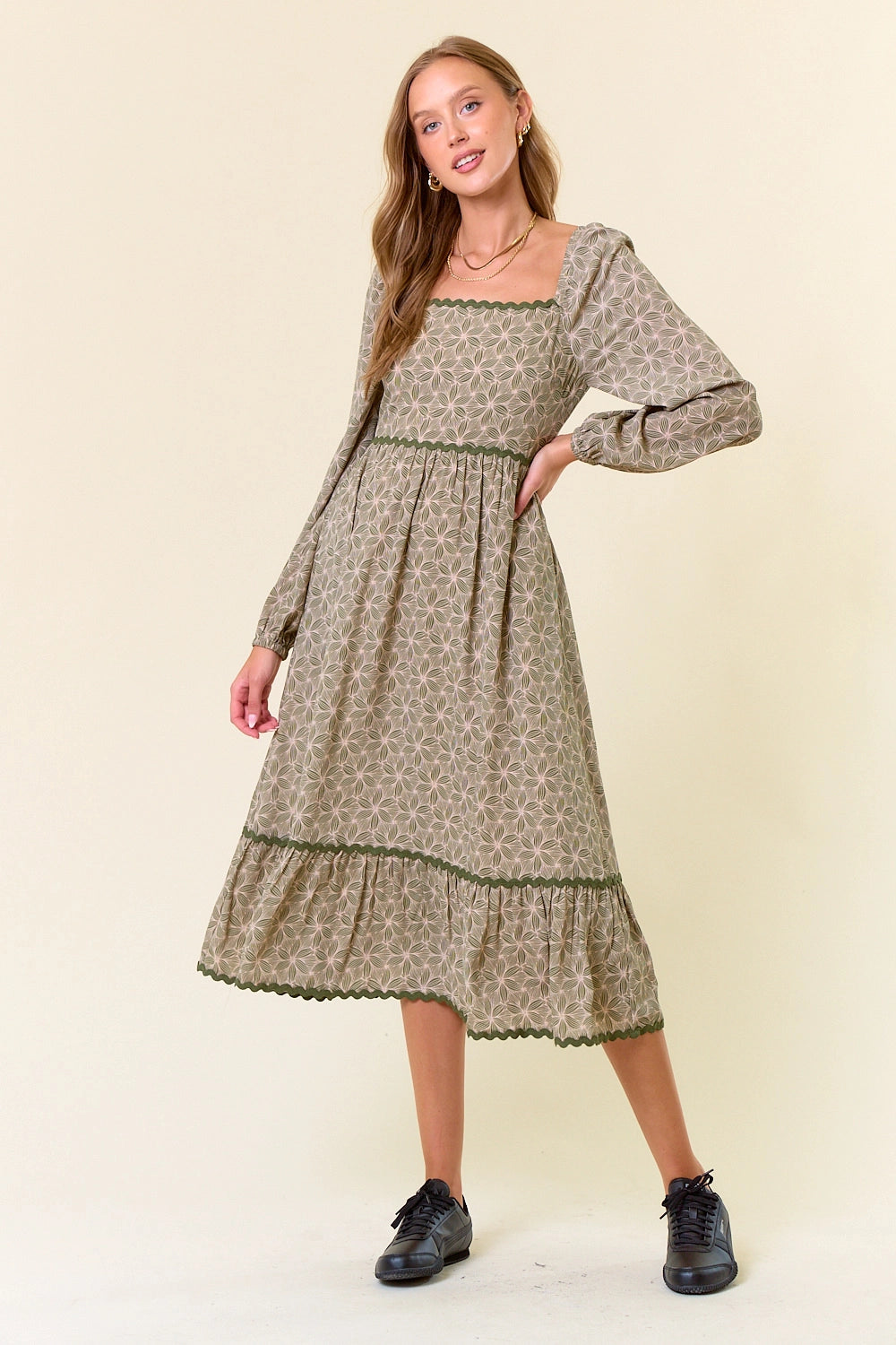Everyday Celebration Midi Dress – Essential Edge Clothing