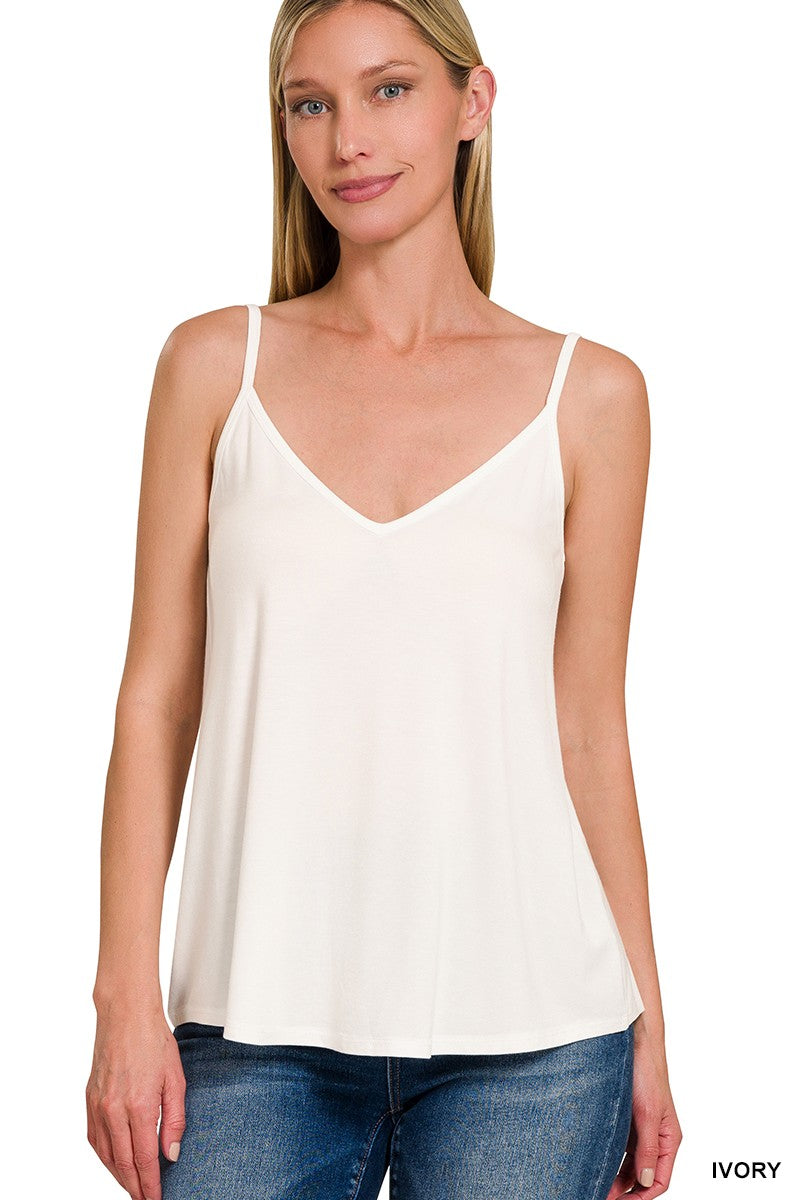 Ivory Two Way Tank – Essential Edge Clothing